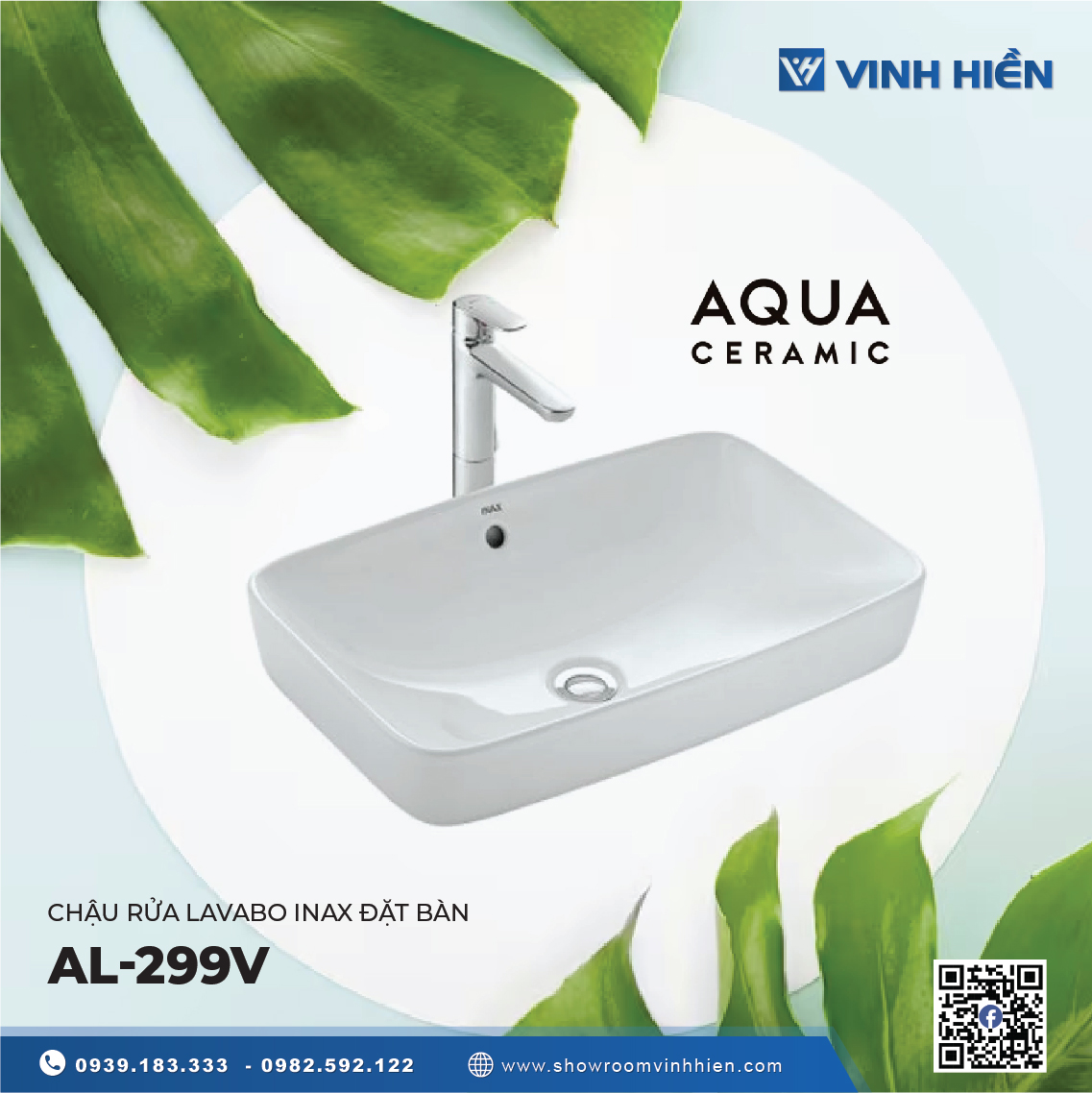 Chậu Rửa Đặt Bàn INAX AL-299V tại Hải Phòng